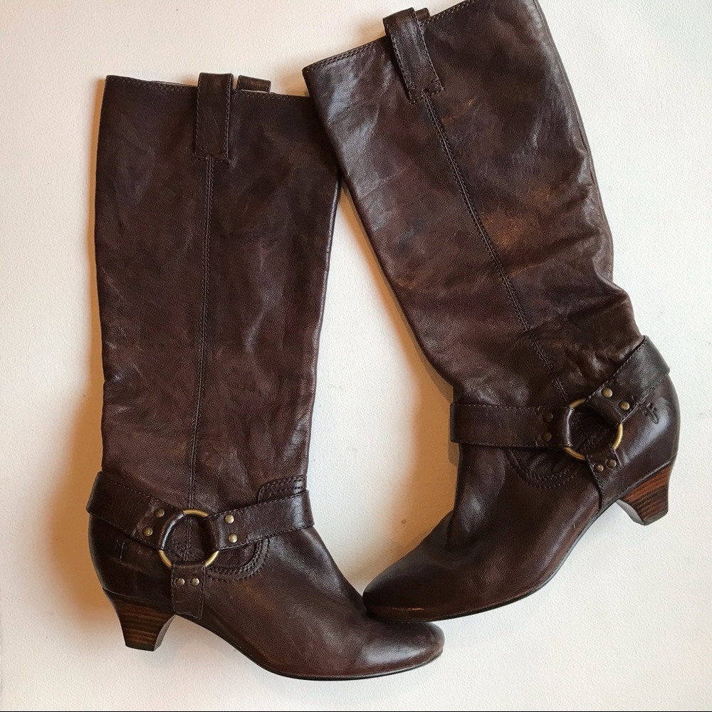 Steffi Harness Frey Boots - Gem